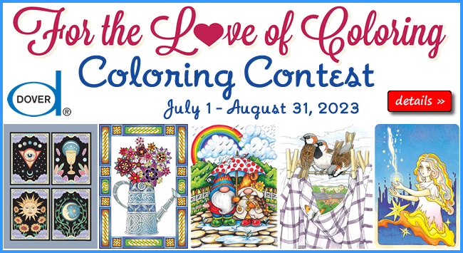 Dover Books | Dover Publications | Contests and Sweepstakes