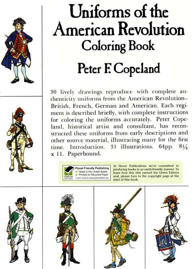 American Revolution Coloring Book