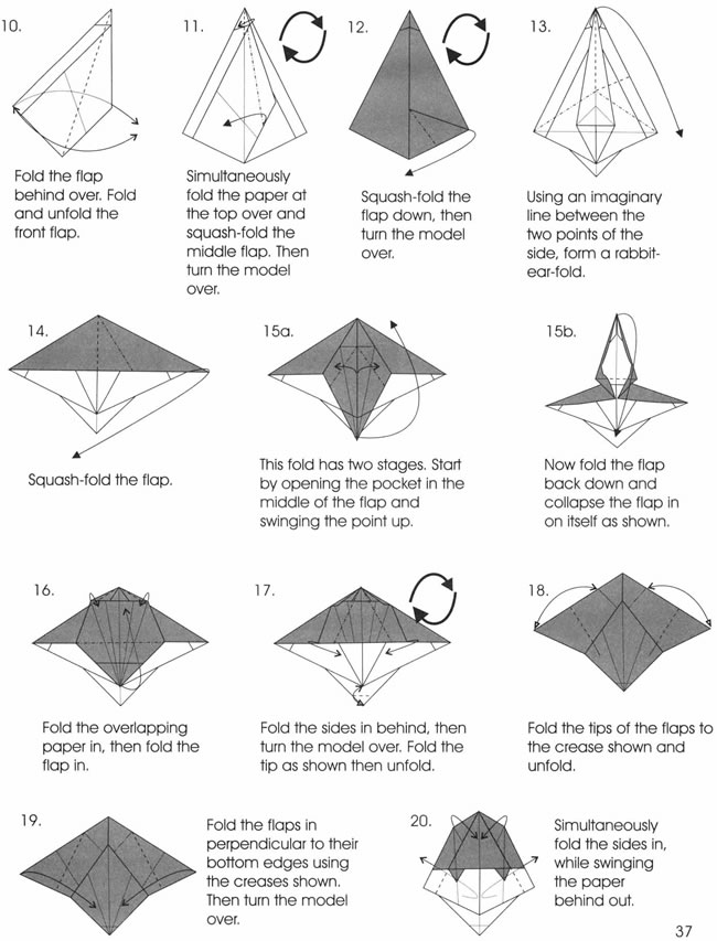 Origami Space Shuttle